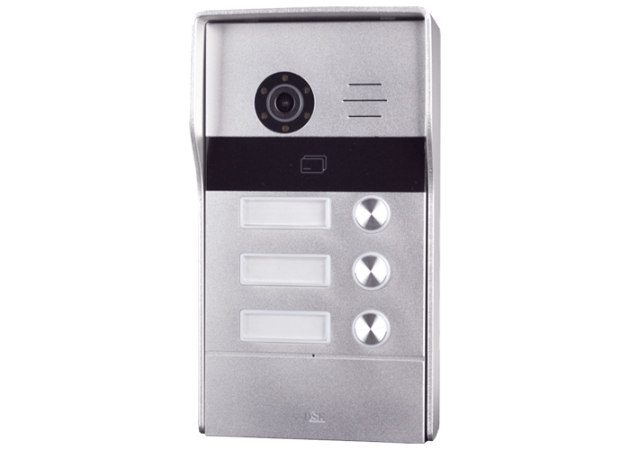 Videocitofoni IP 2 fili wifi con apriporta per ville 1,2,3,4 interni ...