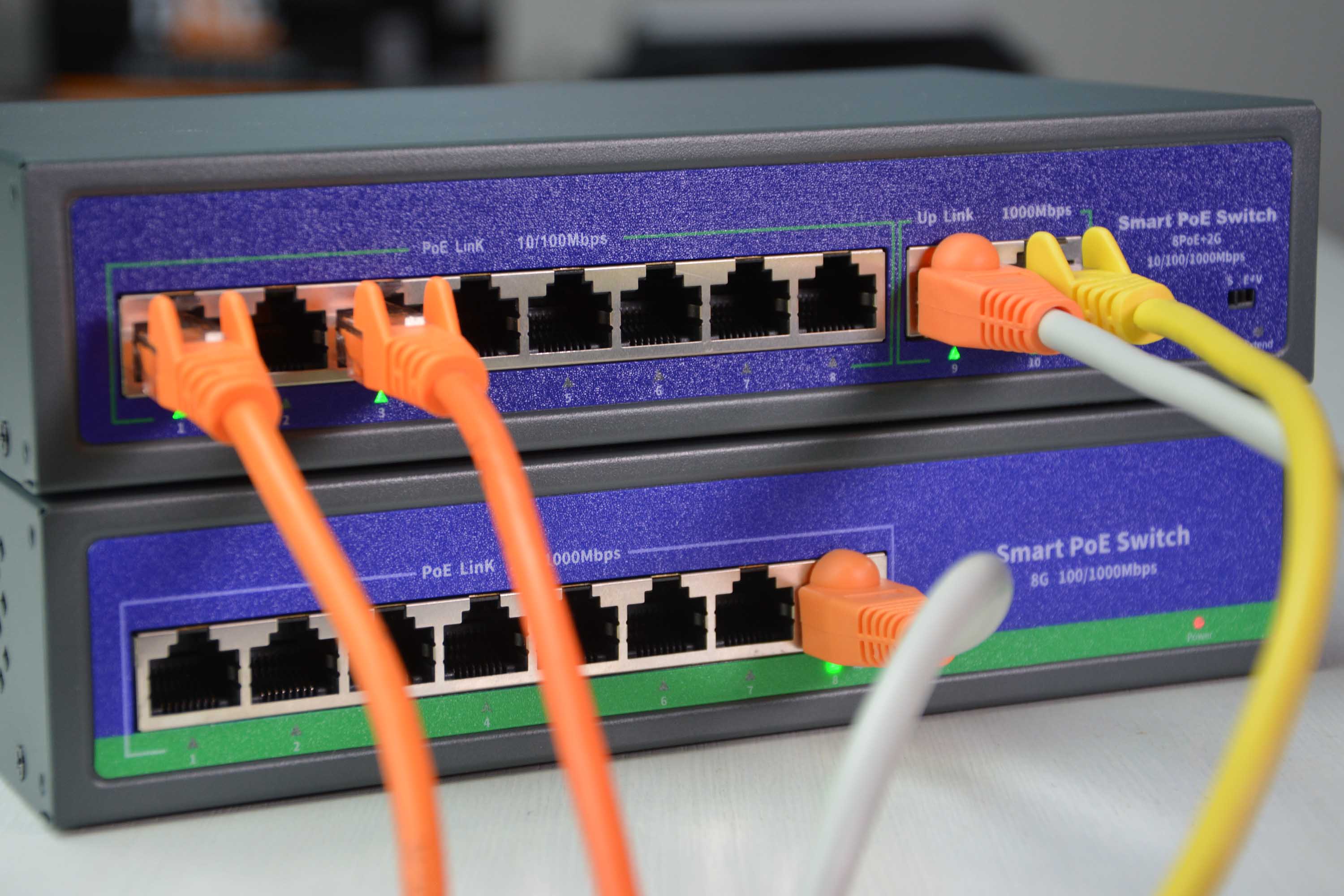 Switch POE per telecamere IP | DSE TVCC videosorveglianza Torino