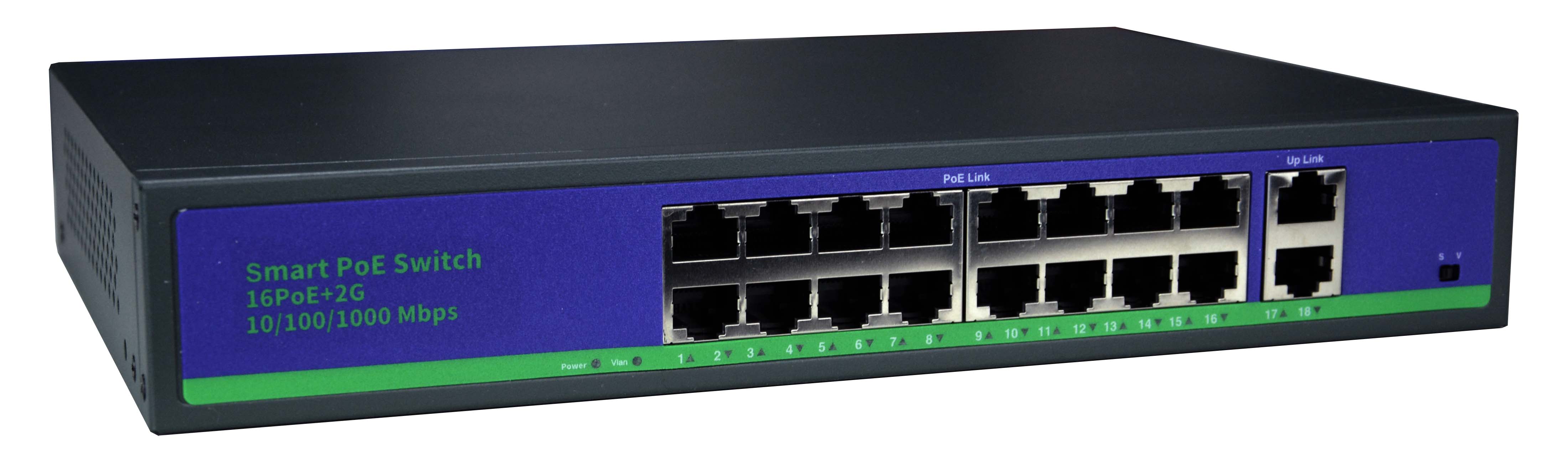 Switch POE per telecamere IP | DSE TVCC videosorveglianza Torino