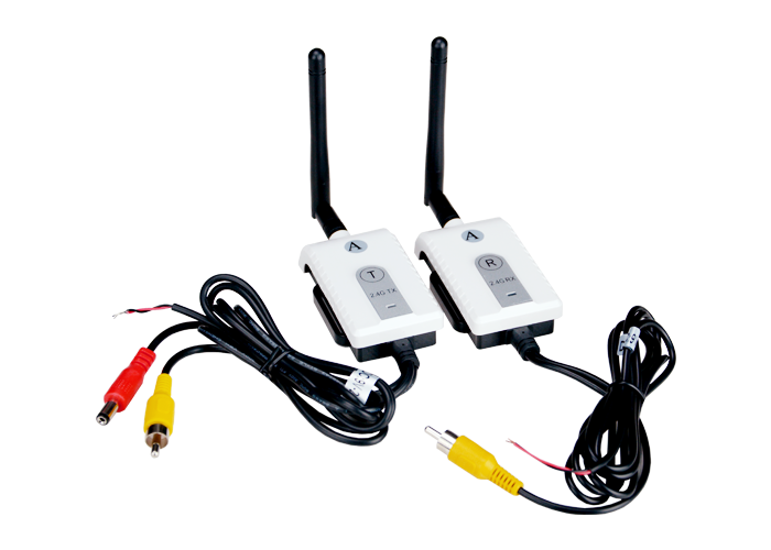 Trasmettitori radio per telecamere analogiche e video AHD CVBS wireless ...