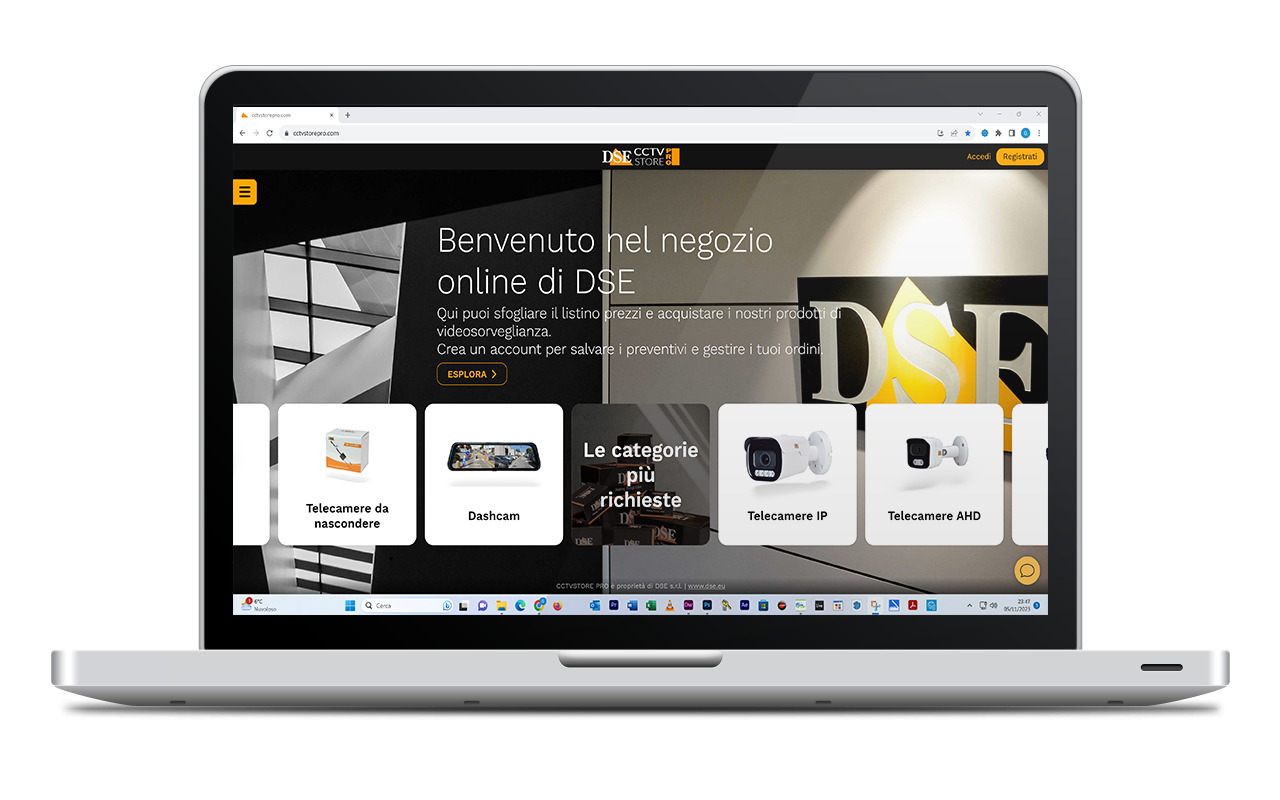 Come ordinare da DSE Italia | Telecamere, NVR e DVR per ...